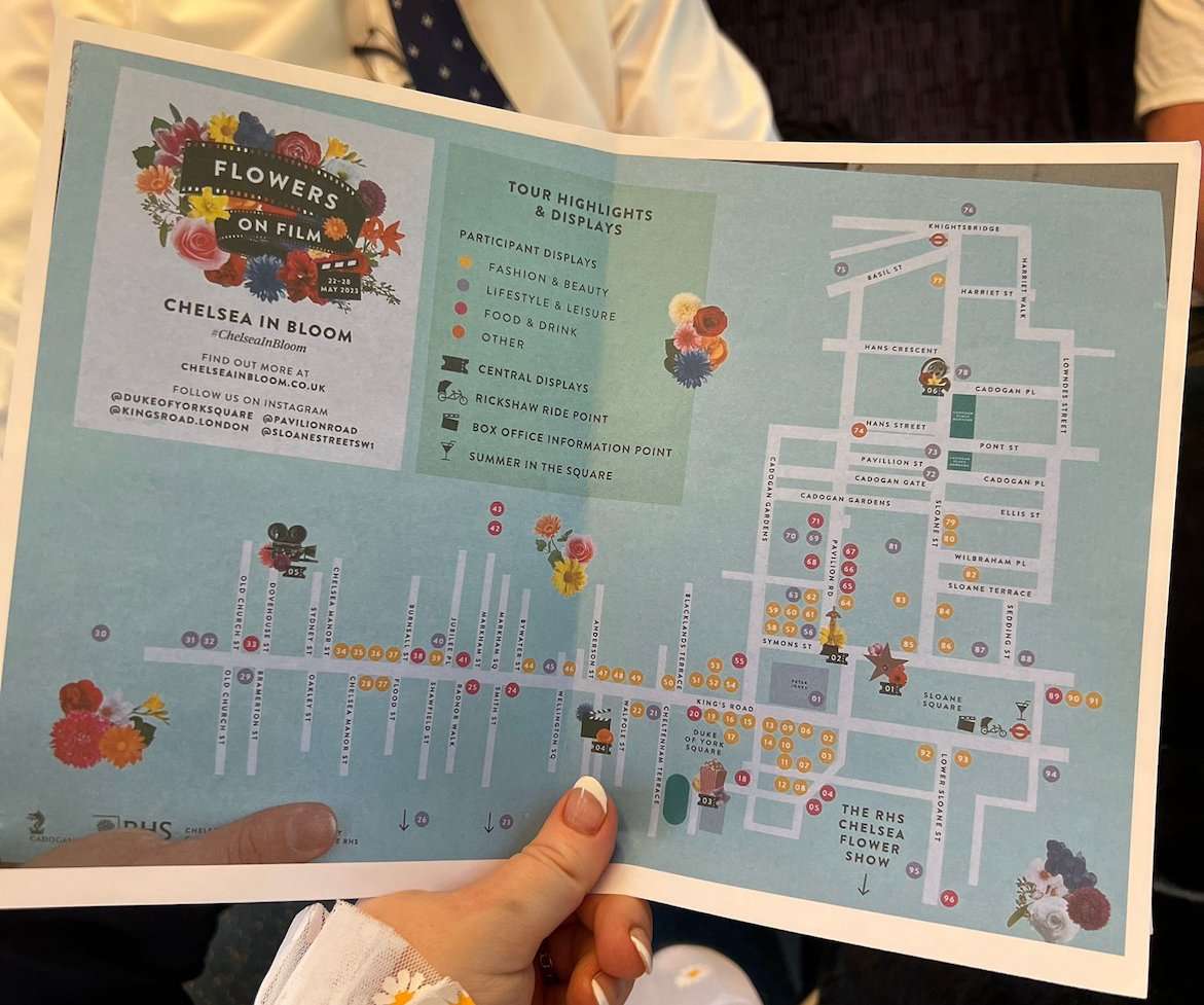 Chelsea in Bloom Map 2026: Free Walking Route, Locations & Full ...